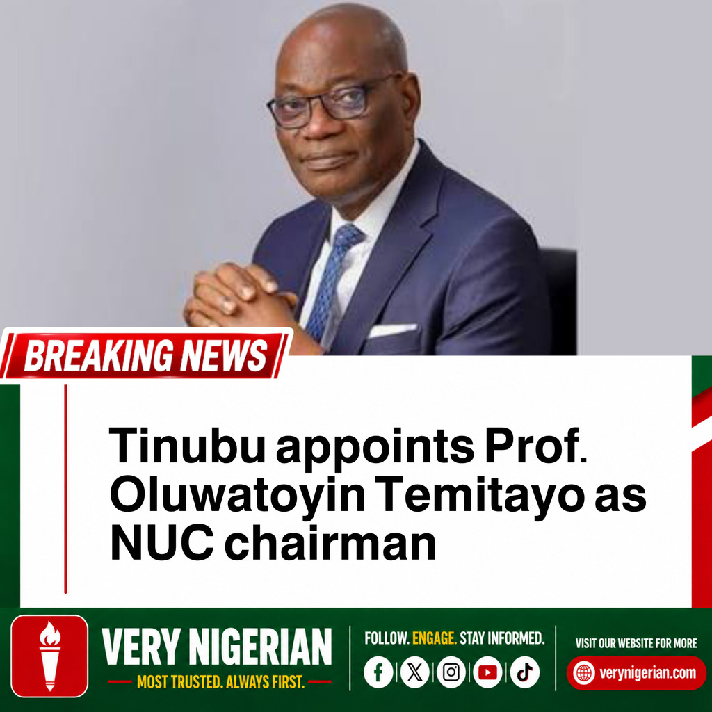 Tinubu Names Former UNILAG VC Ogundipe As NUC Chairman | NewsAtPoint